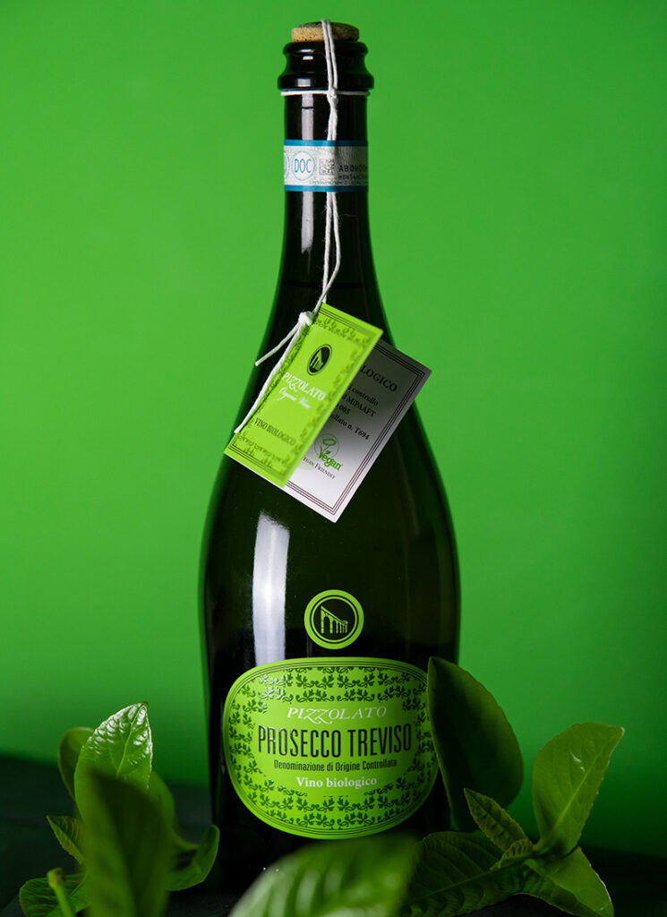 Organic and vegan Prosecco DOC Treviso Frizzante