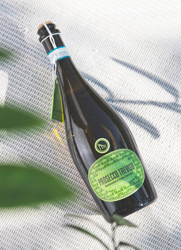 Organic and vegan Prosecco DOC Treviso Frizzante